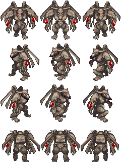 RPG maker Z: Characters Monstros